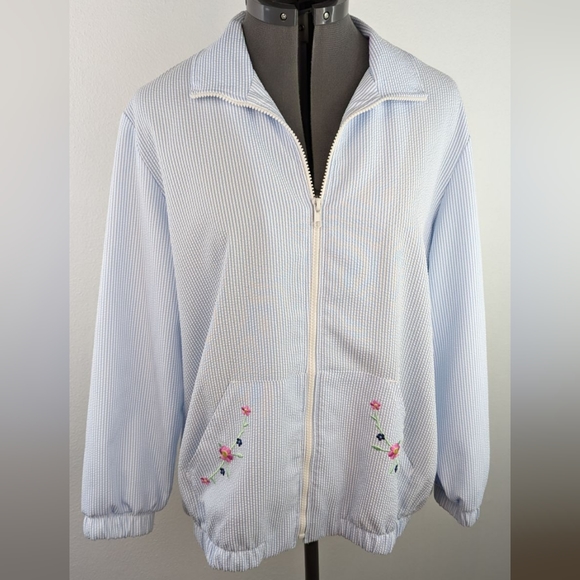 Blair | Jackets & Coats | Vintage 9s Blair Jacket Lightweight Floral ...